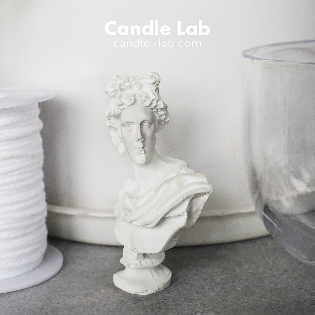 Candle Lab 3D Apollo Avatar Shape Fondant, Cake, Candy, Soap Mold Non ...