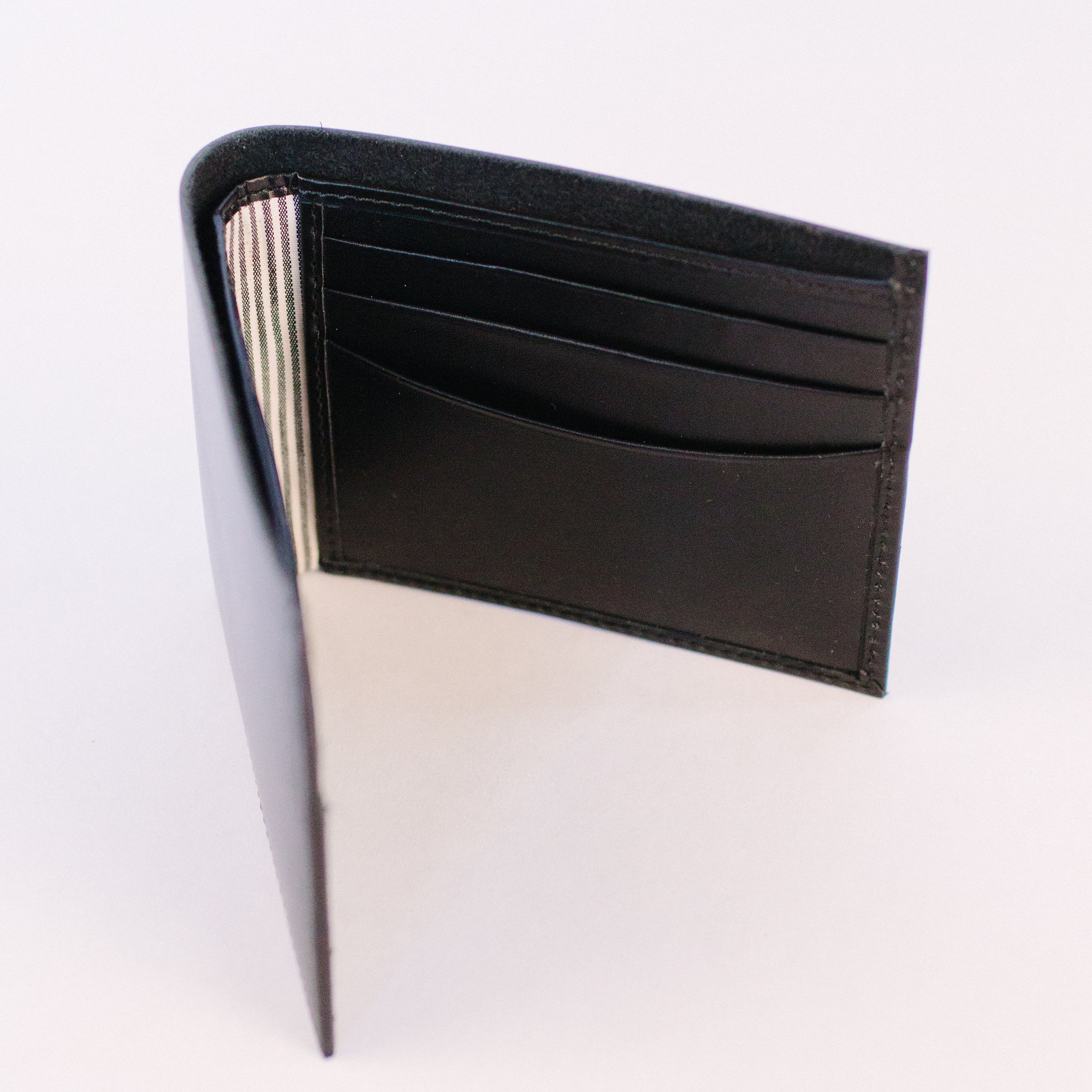 Minimalist Full Grain Bi-fold Wallet - Etsy