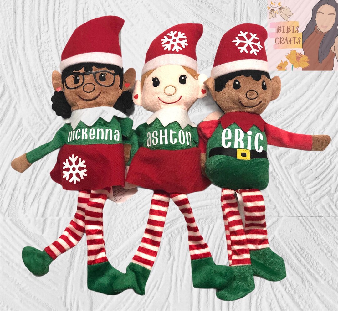 Personalized Elf, Custom Elf, Christmas Elf’s, Multiracial - Etsy