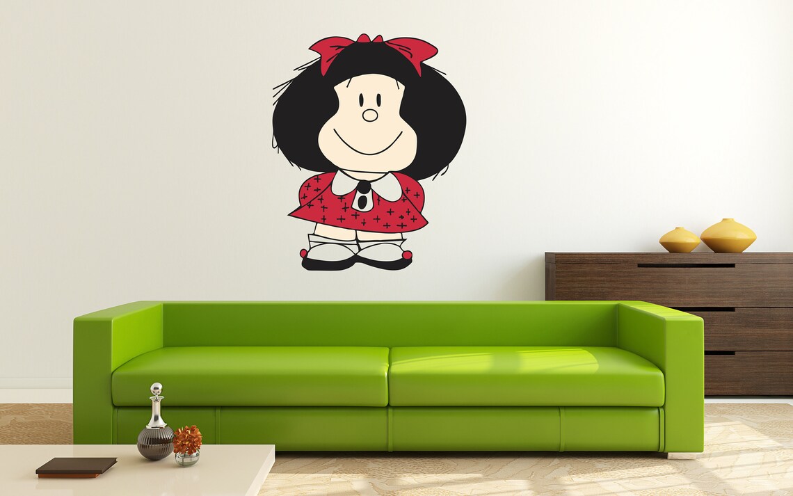 Cutting File Mafalda in 3 Colors, in Jpg Png SVG, DXF, EPS, for ...