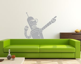 Futurama Bender Svg - Etsy Australia