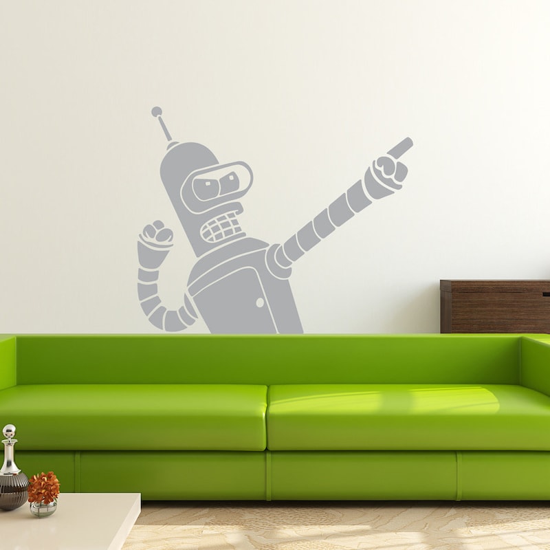 Futurama Bender Svg - Etsy