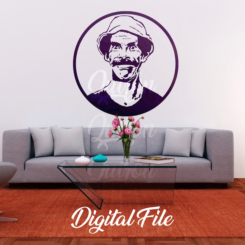 Don Ramon Digital File, in Ai, Jpg Png SVG, EPS, for Silhouette ...