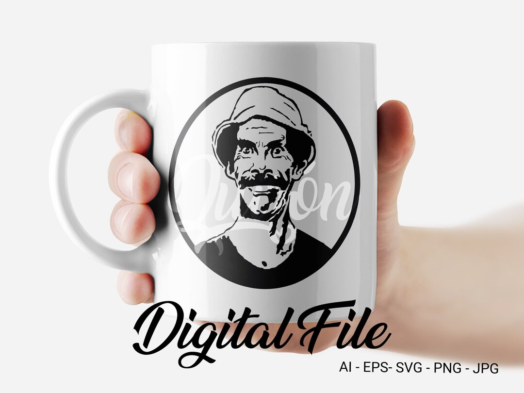 Don Ramon Digital File, in Ai, Jpg Png SVG, EPS, for Silhouette ...
