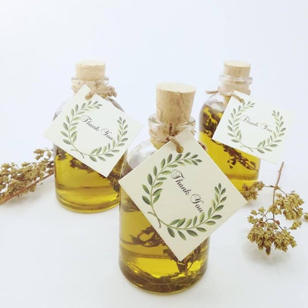 Olive Oil Rosemary Wedding Favors - Etsy