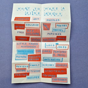 Zine on Zines - Etsy
