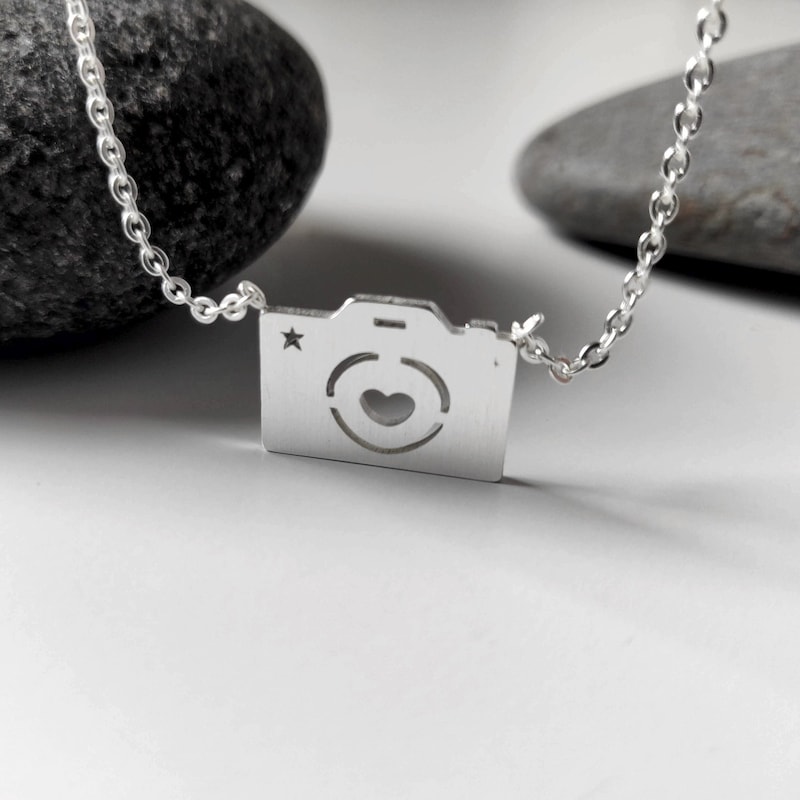 Camera Necklace - Etsy