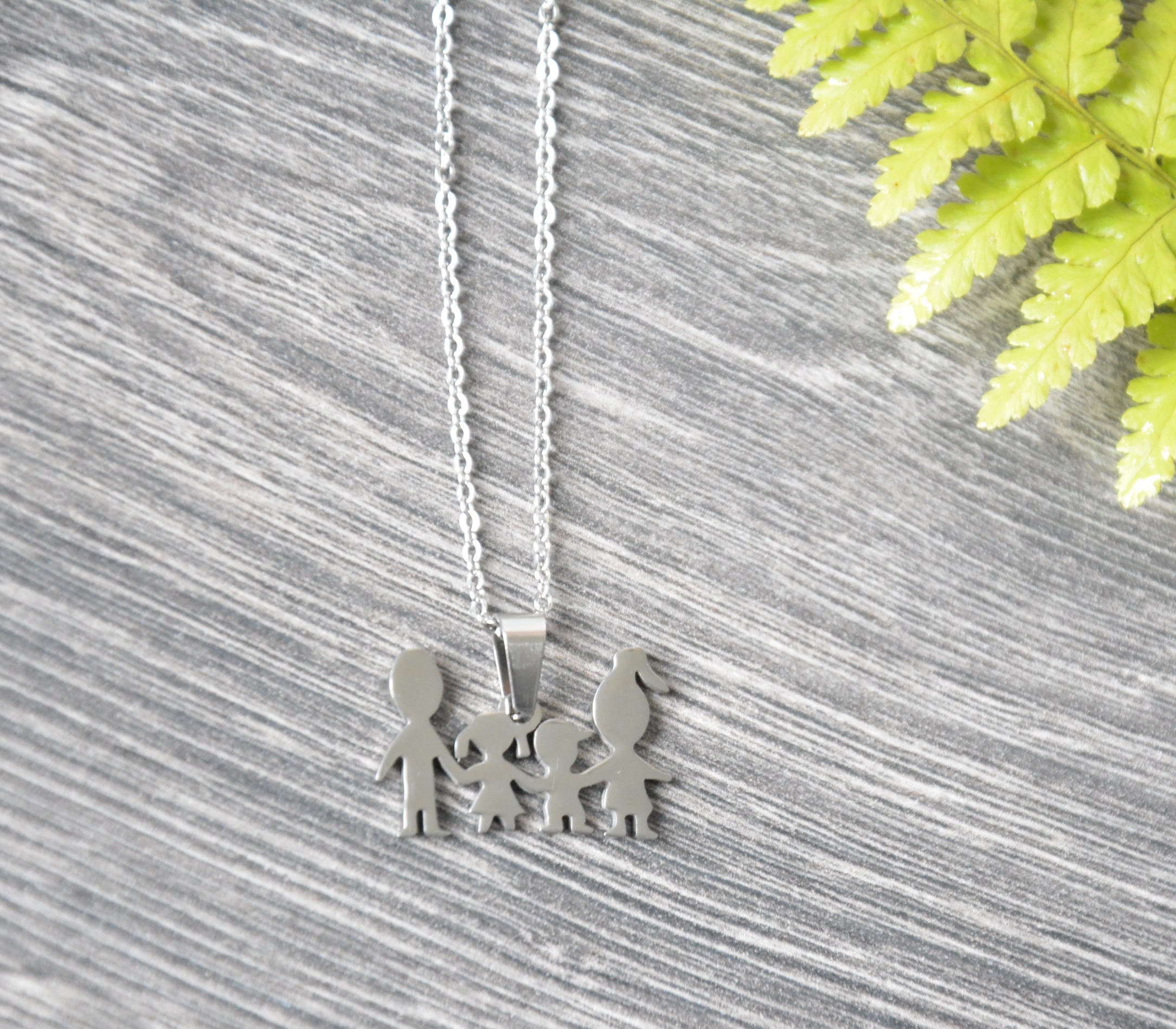 Family Necklace Family Tree Children Keepsake Baby | Etsy