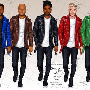 Man Clipart, Boyfriend Clipart, Casual Man Clipart, Boy Clipart, Male ...