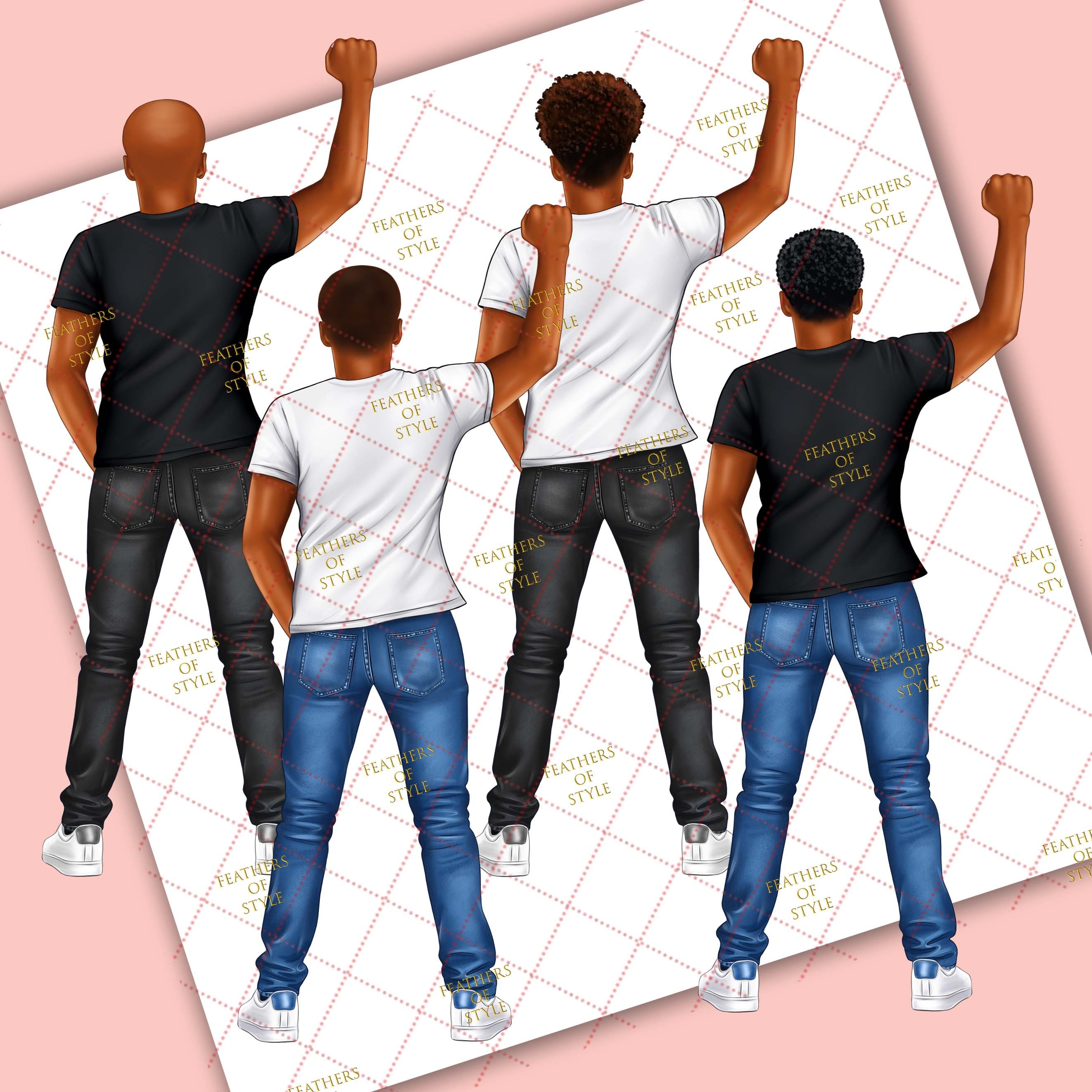 Juneteenth Clipart Black Lives Matter Clipart Hands up - Etsy