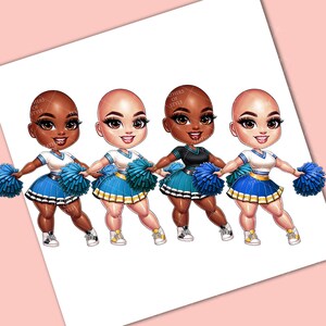 Football Chibi Doll Clipart, Sport Chibi Doll Clipart, Football Chibi ...