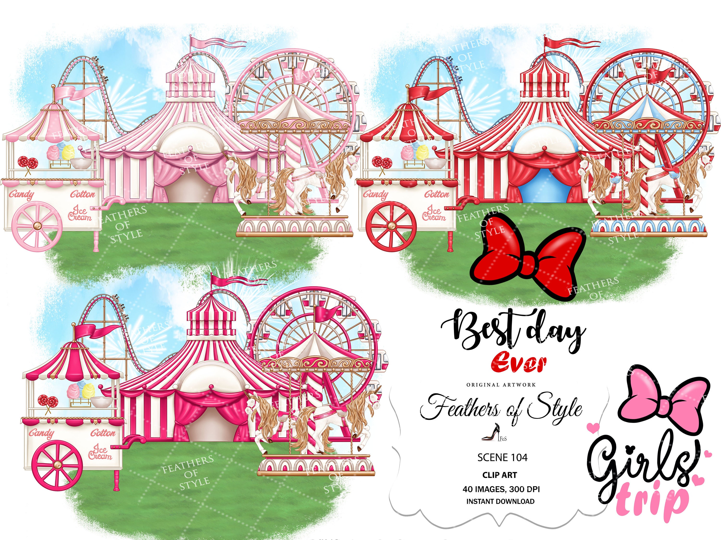 Childrens Carnival Clipart