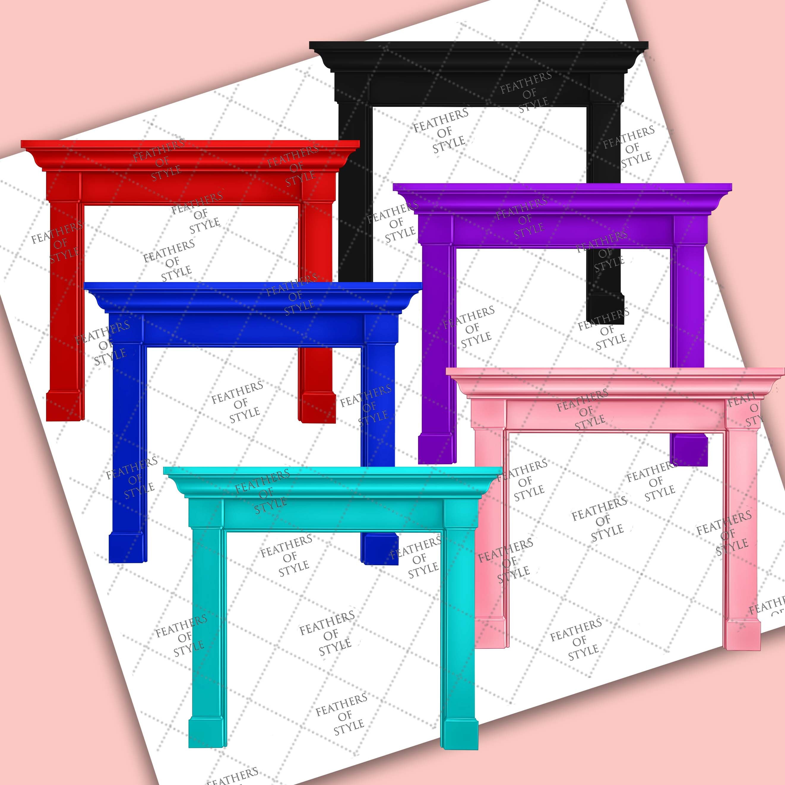 Door Scene Front Door Scene Front Door Illustration Door | Etsy