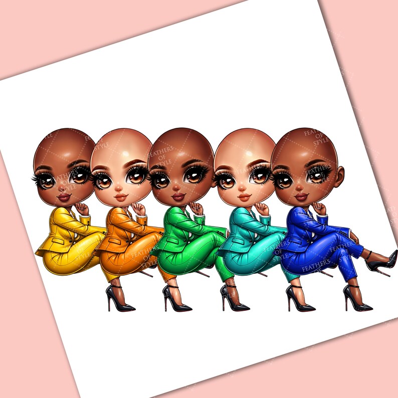 Business Chibi Doll Clipart, Office Chibi Doll Png, Chibi Girl Clipart ...