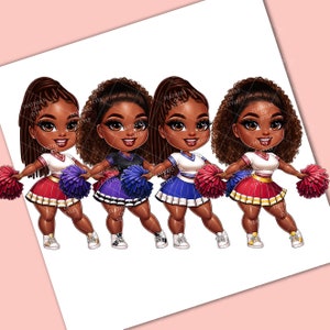 Football Chibi Doll Clipart, Sport Chibi Doll Clipart, Football Chibi ...