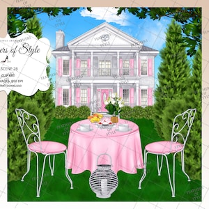 House Scene, House Illustration, House Background, Picnic Clipart ...