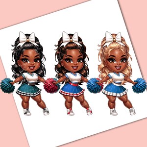 Football Chibi Doll Clipart, Sport Chibi Doll Clipart, Football Chibi ...