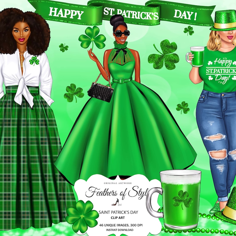St Patricks Clip Art - Etsy