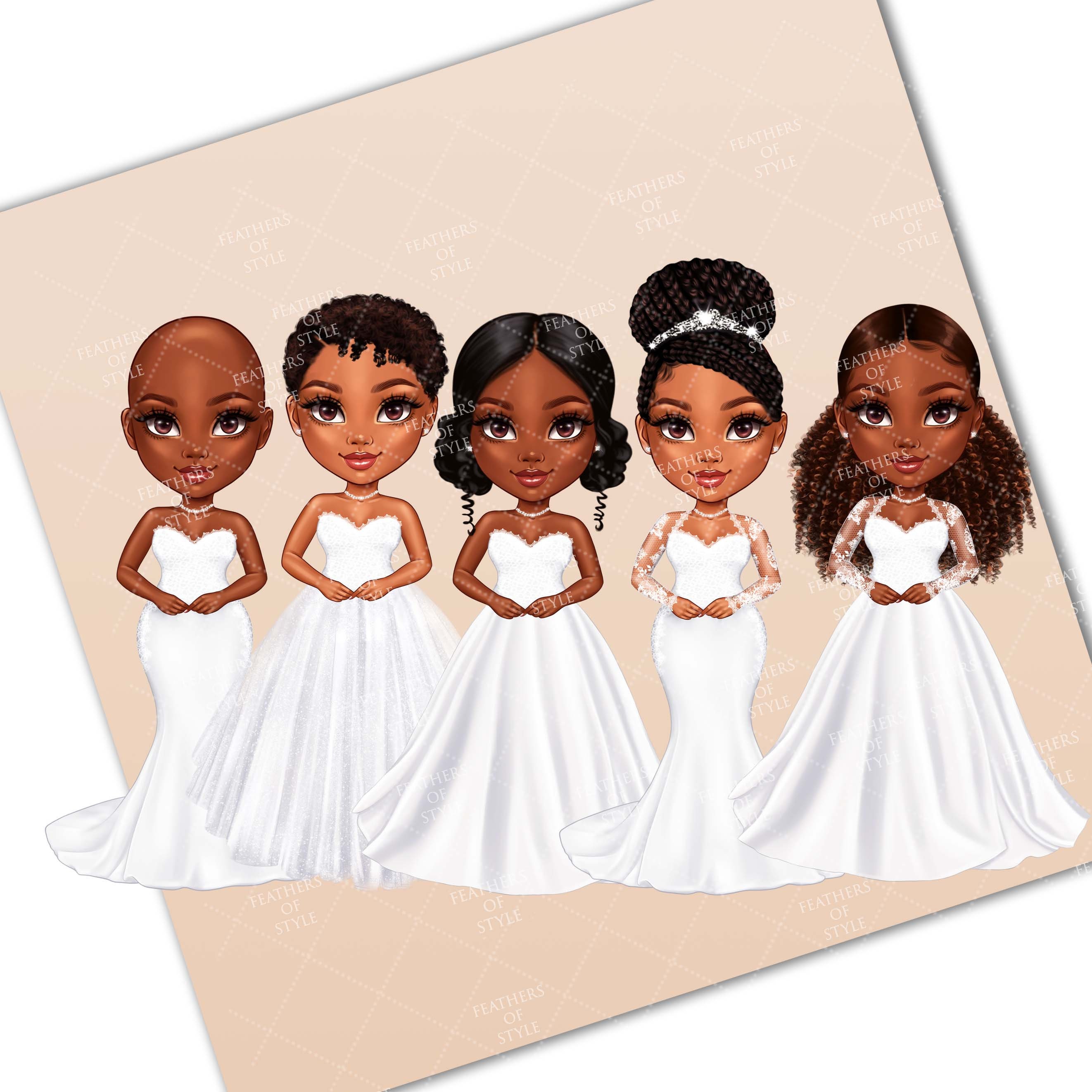 Chibi Wedding Clipart, Chibi Bride Clipart, Chibi Couple Clipart, Chibi ...