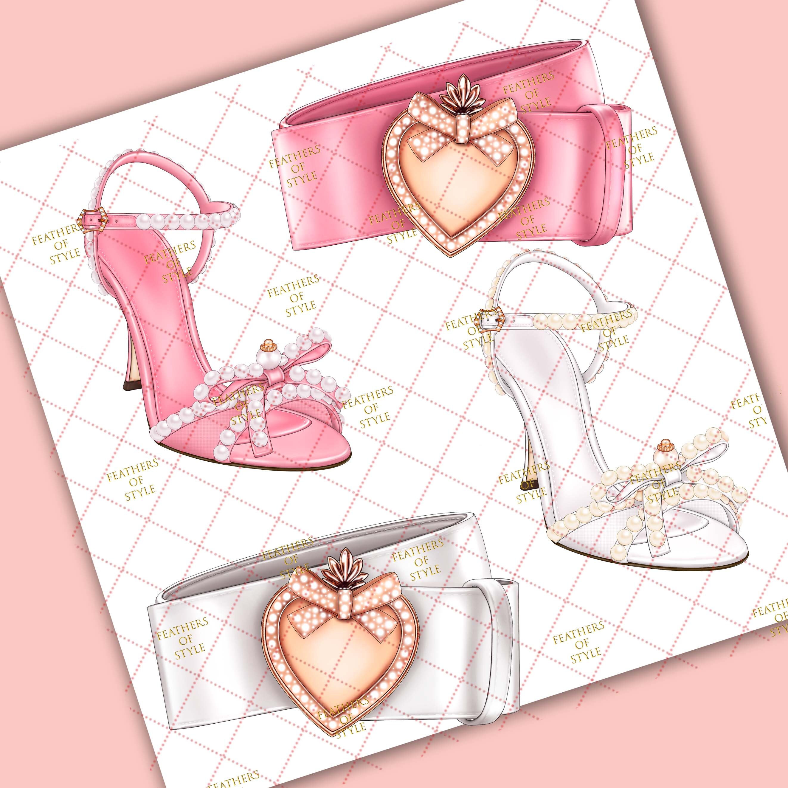 Fashion accessories clipart Fashion clipart Fashion | Etsy