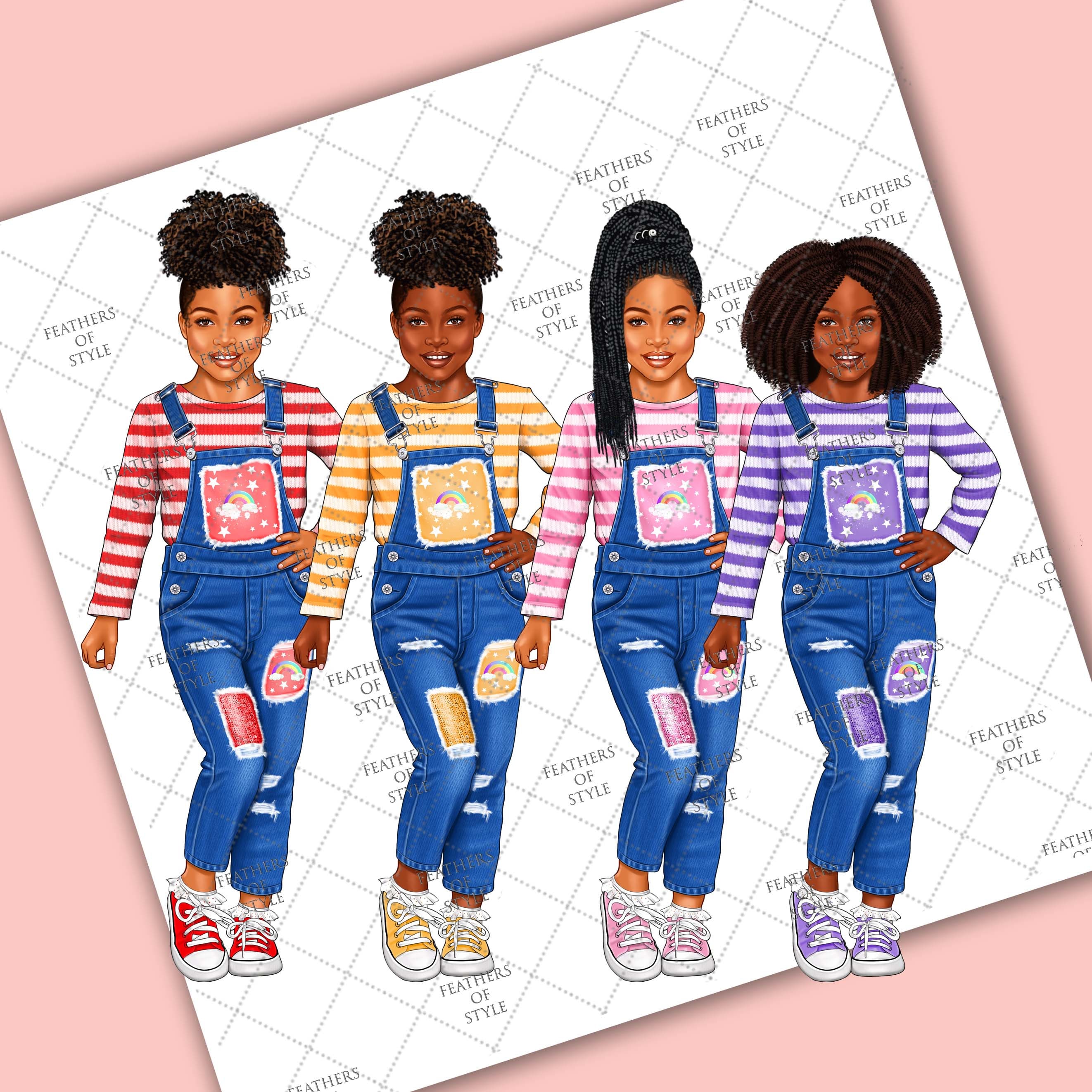 Girl Clipart Children Clipart Little Girl Clipart School | Etsy UK