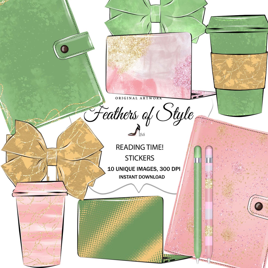 Spring Clipart, Stationery Clipart, Planner Cliparts, Planner Bows ...