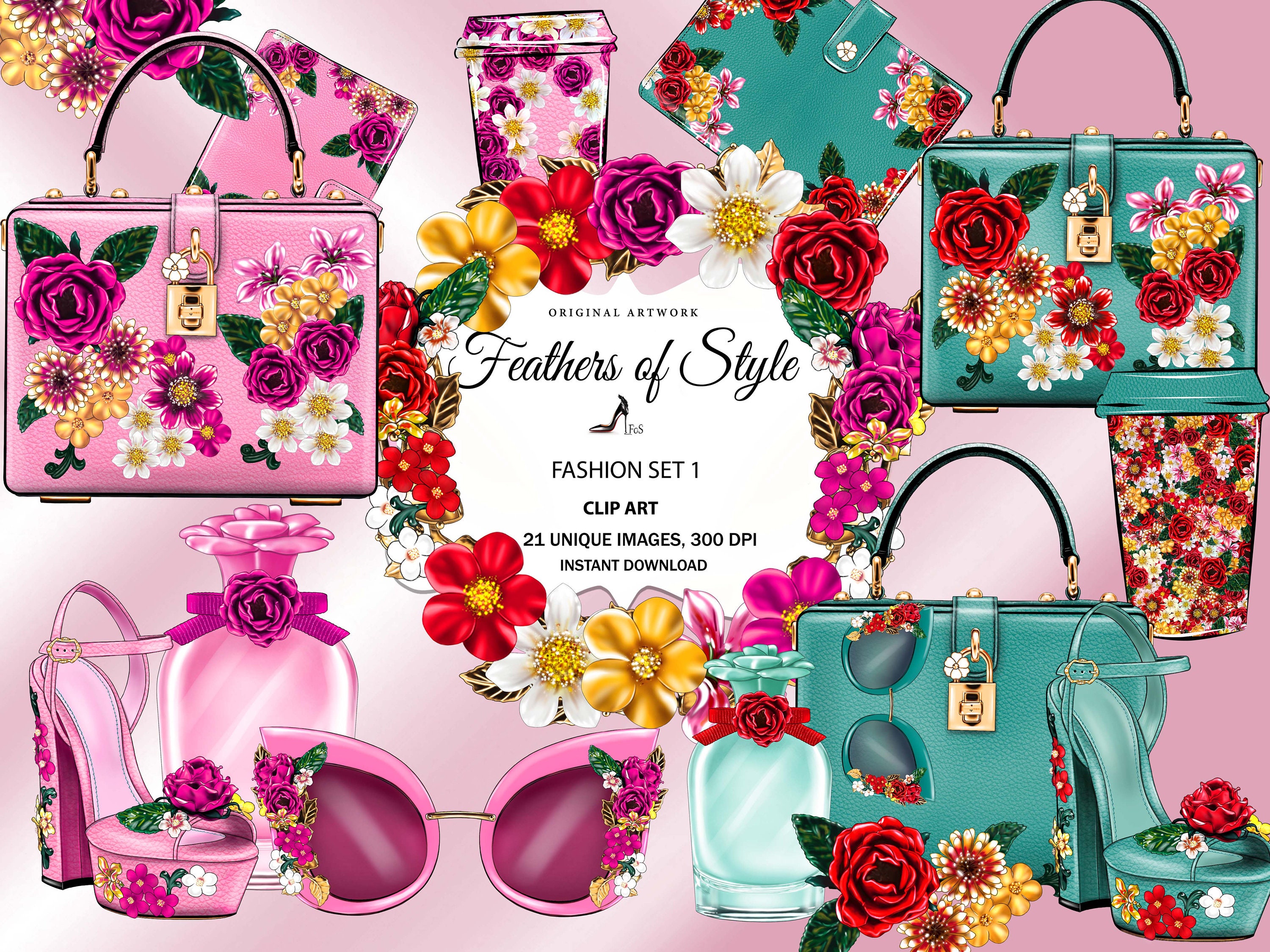 Spring Fashion Show Clip Art