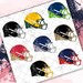 Football Helmet Clipart, Football Clipart, Football Numbers Clipart ...