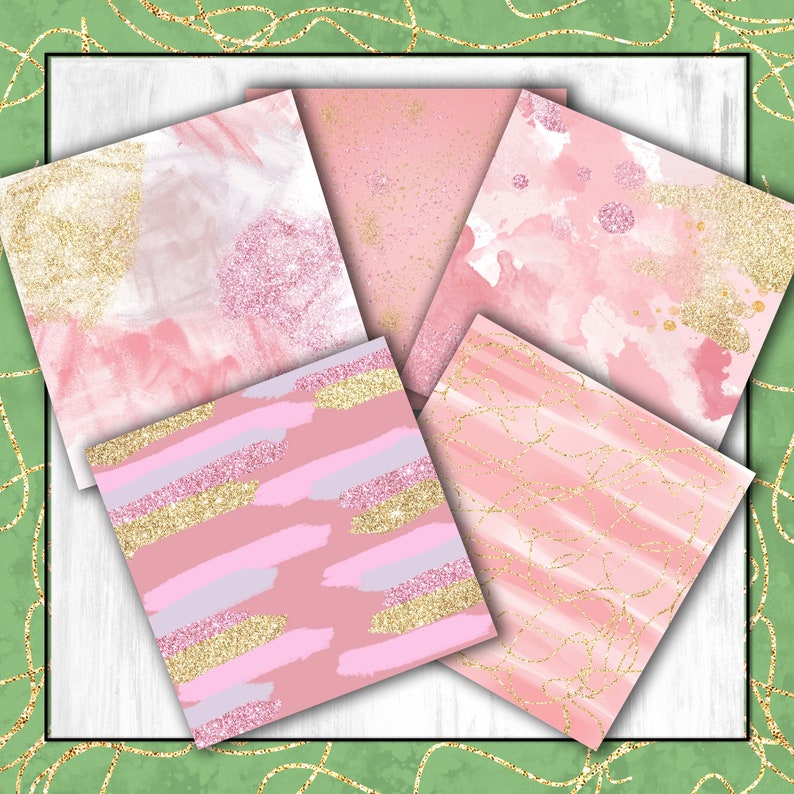 Spring Patterns Spring Basic Papers Spring Digital Paper - Etsy