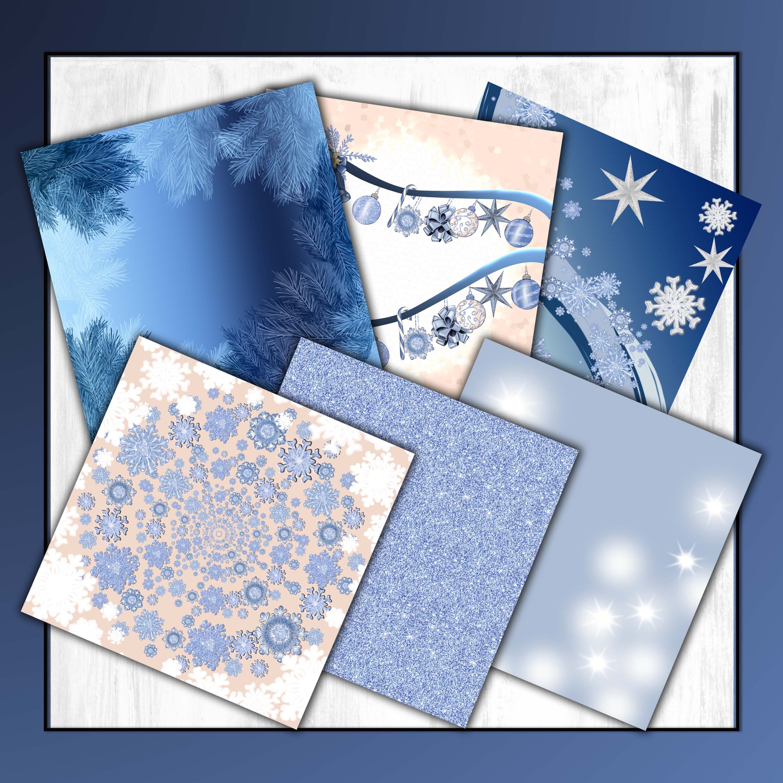 Winter Papers Winter Digital Papers Winter Patterns Winter - Etsy