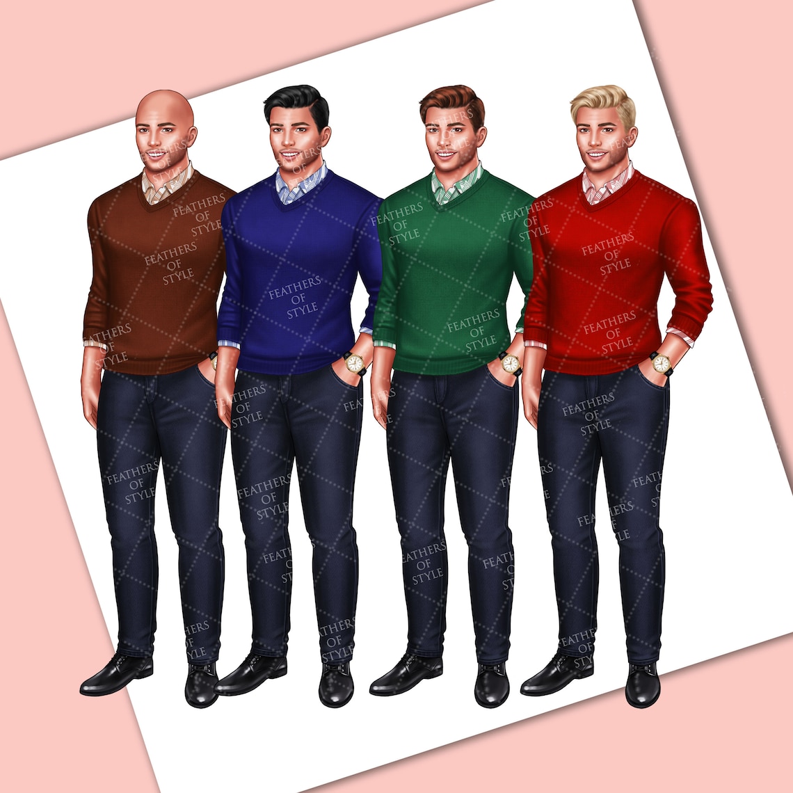 Man Clipart Boyfriend Clipart Casual Man Clipart Boy - Etsy