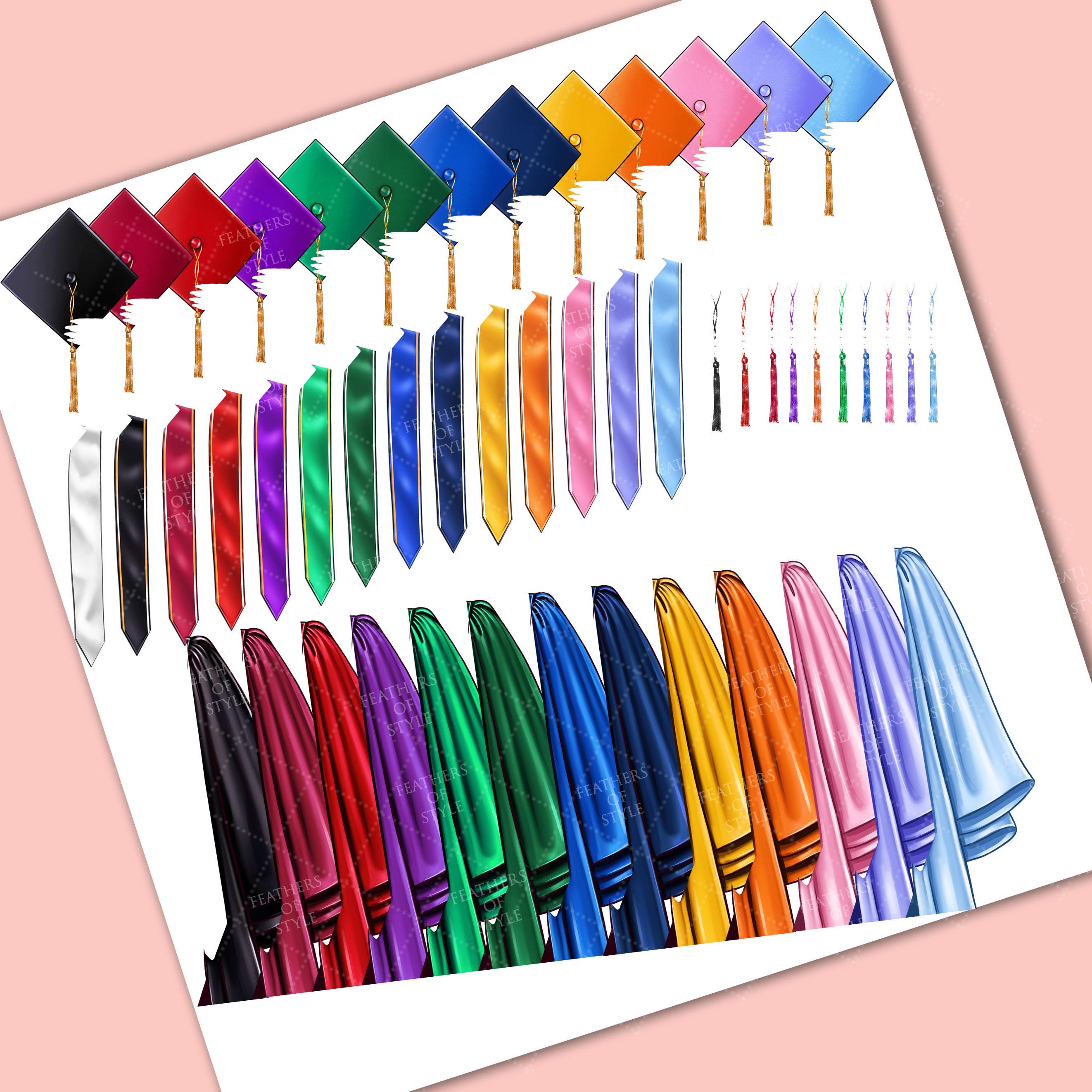 Graduation Clipart, Graduating Girls Planner Stickers, School Clipart ...