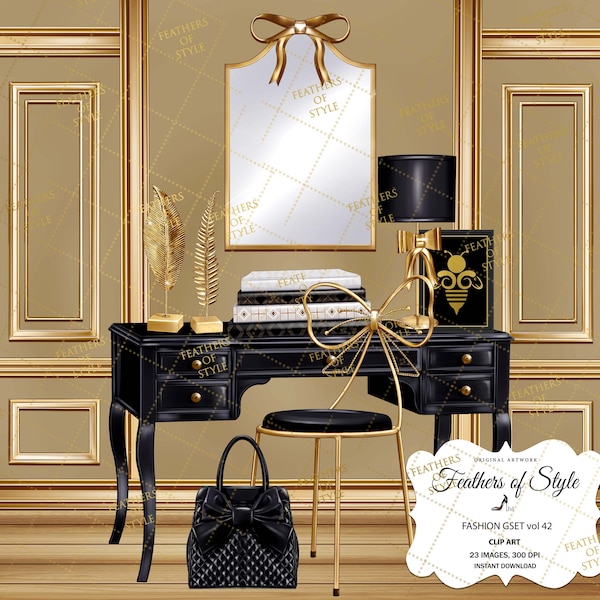 Glam Office Decor - Etsy