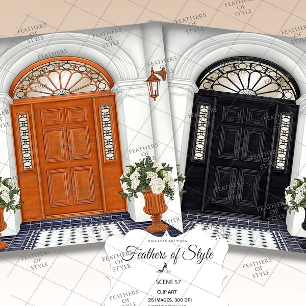 Front Door Scene - Etsy