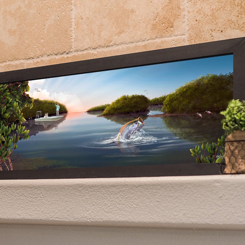 Fishing Art Print - Etsy