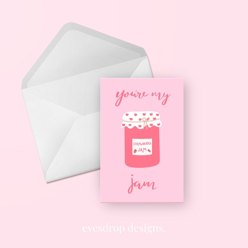 You're My Jam Card - Etsy