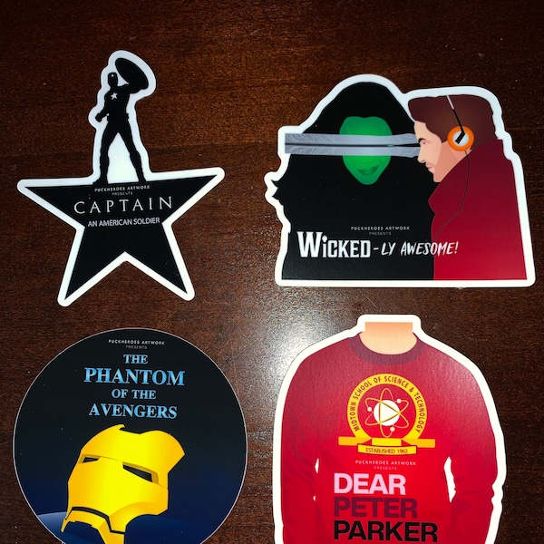 Broadway Stickers - Etsy