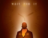 Hamilton wait for It Aaron Burr Minimalist Design - Etsy