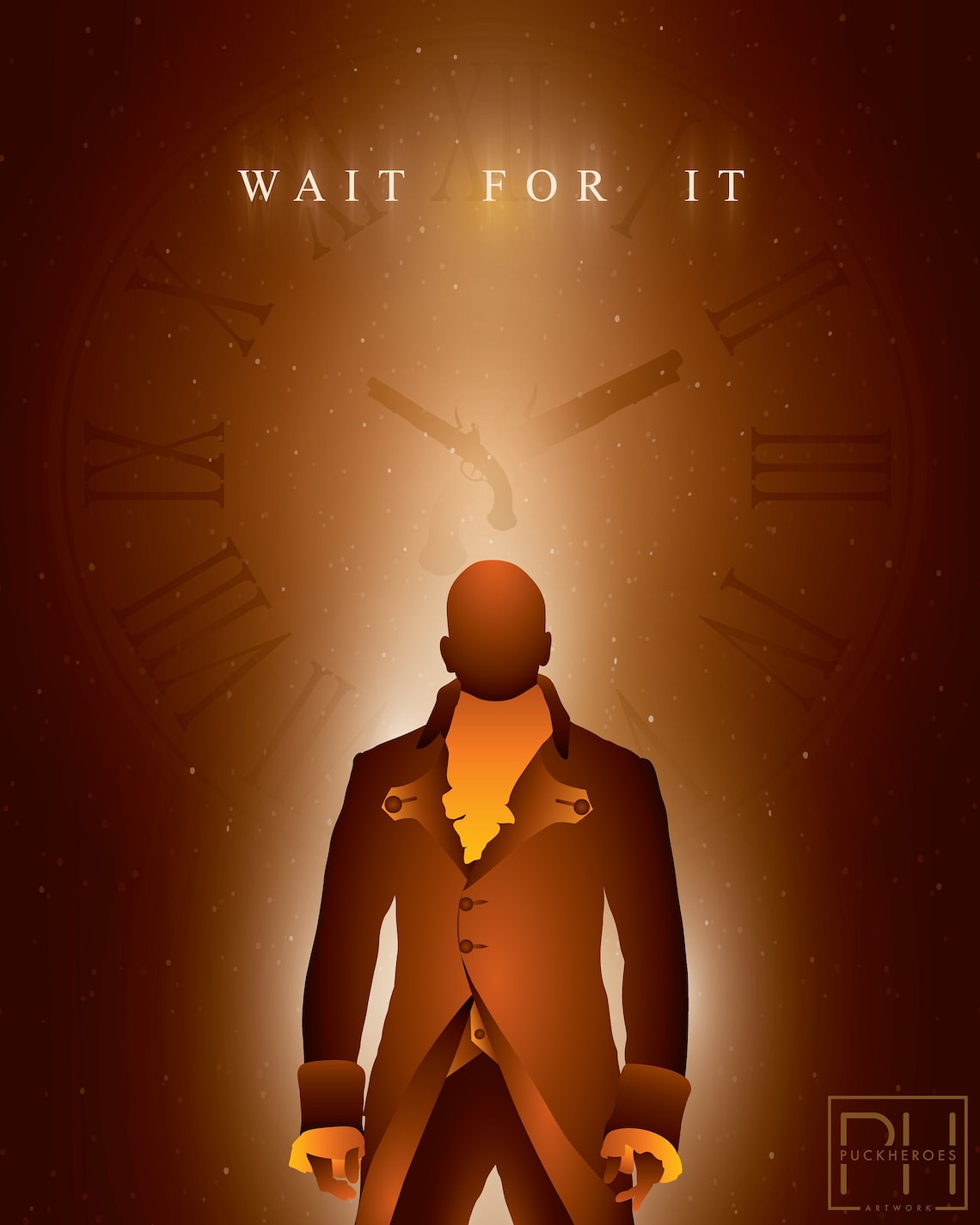 Hamilton wait for It Aaron Burr Minimalist Design - Etsy