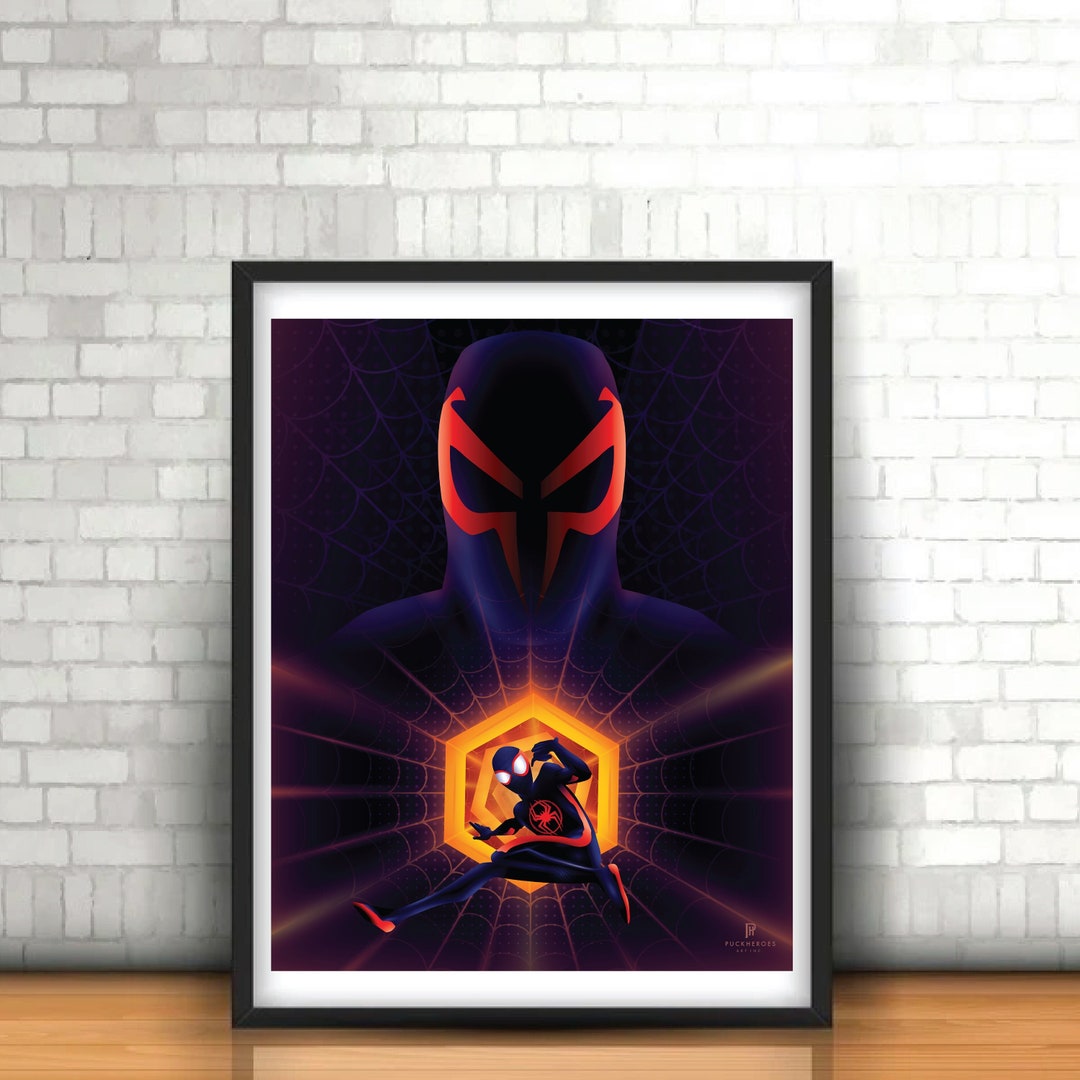 Spider-man: Across the Spider-verse Poster Art - 8x10 Print - Etsy