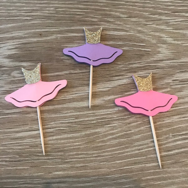 Tutu Cupcake Topper - Etsy