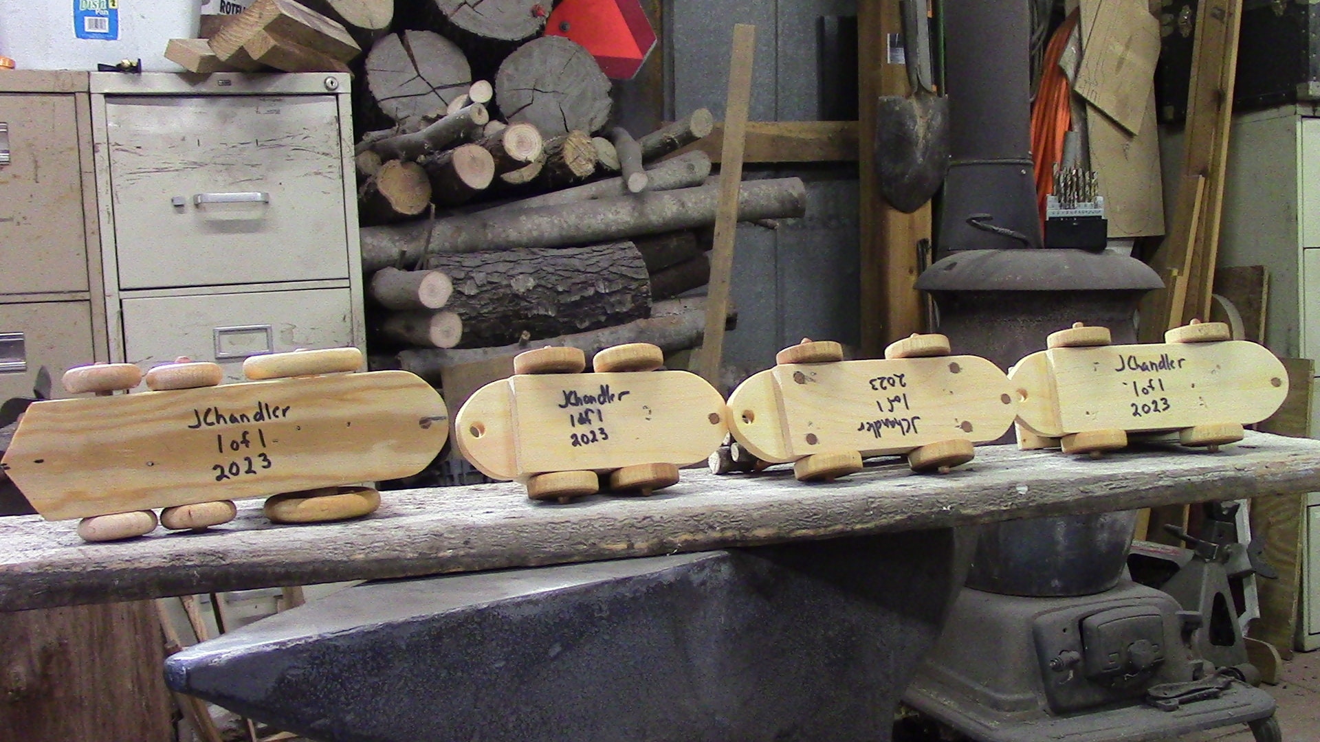 Wooden Toy Train Handmade One of a Kind - Etsy