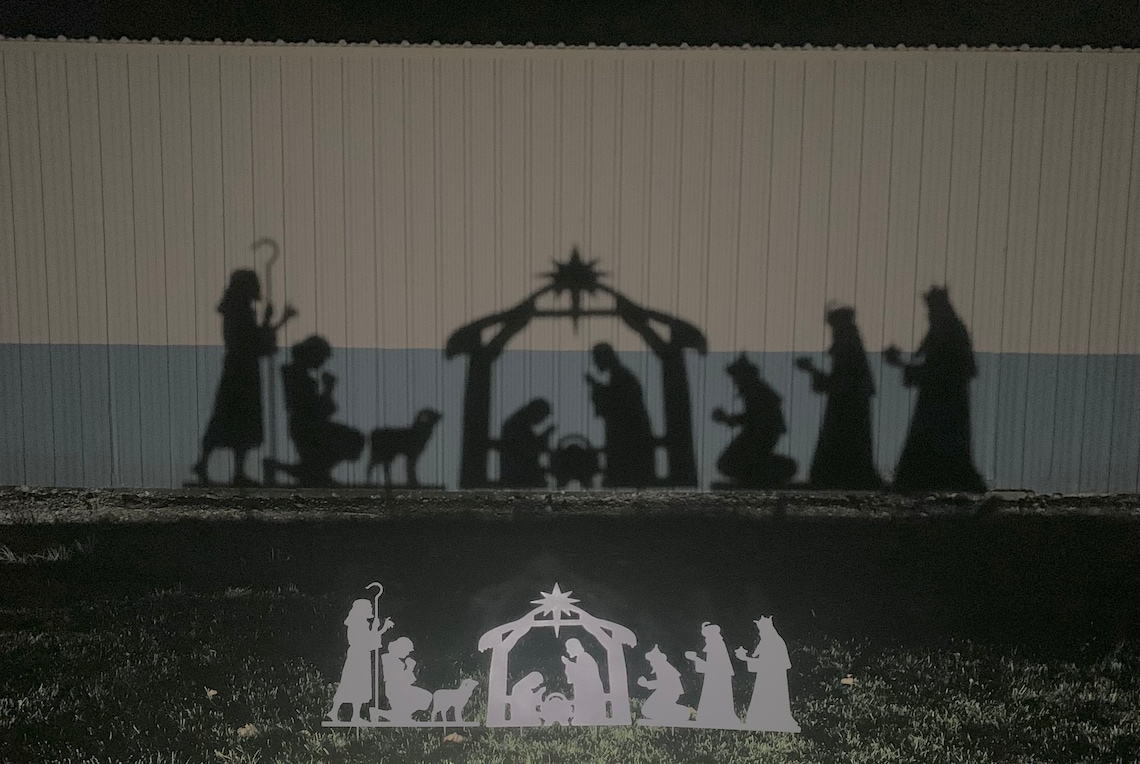 Nativity Scene Shadow Caster Bundle - Etsy