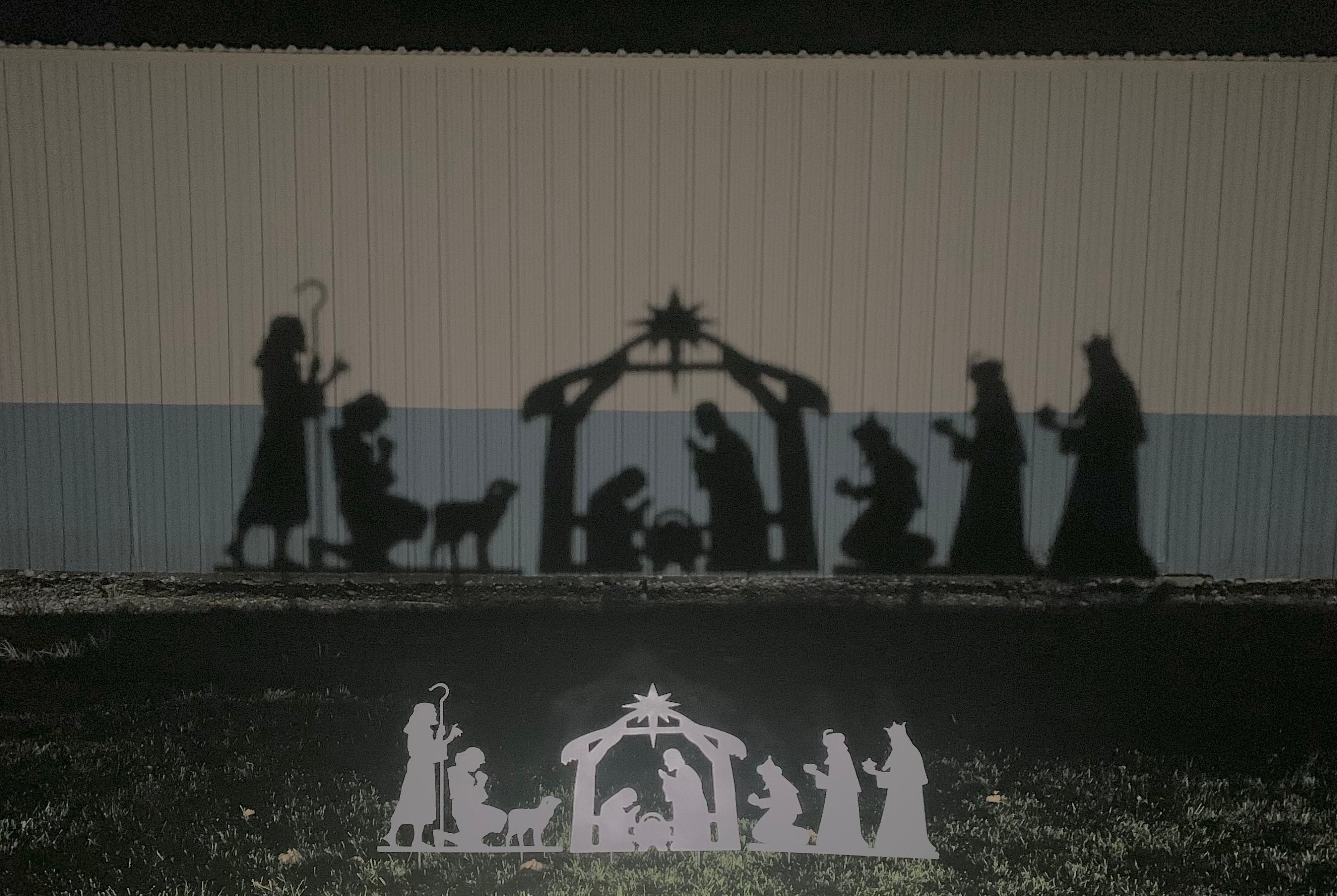 Nativity Scene Shadow Caster Bundle - Etsy