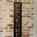 Vertical Metal Welcome Sign - Etsy