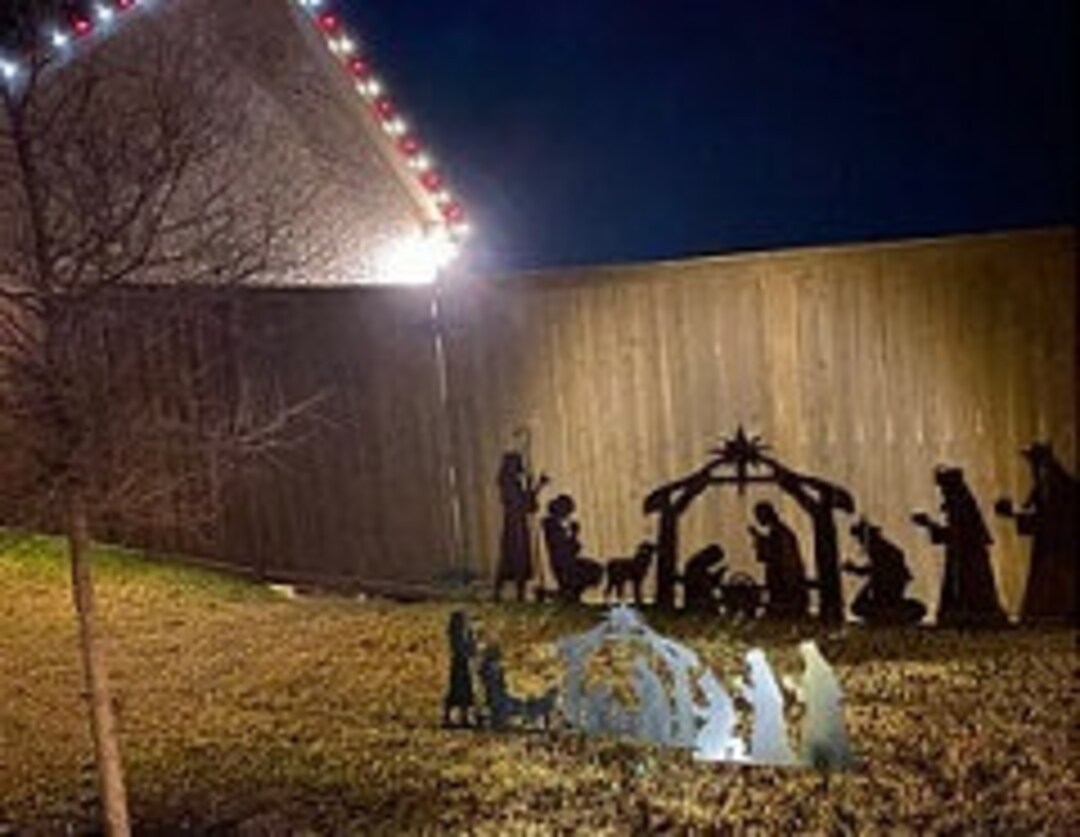 Nativity Scene Shadow Caster Bundle - Etsy