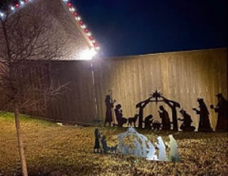 Nativity Scene Shadow Caster Bundle - Etsy