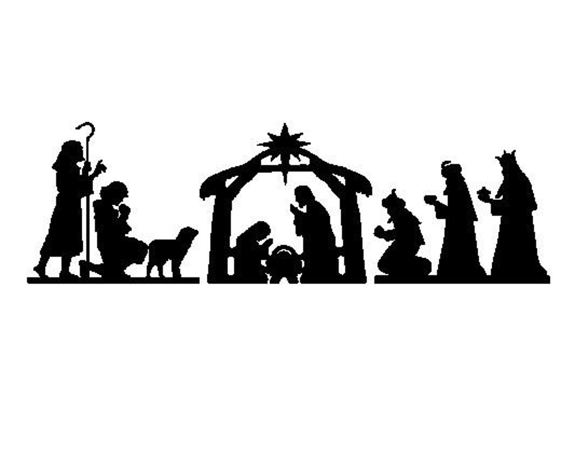 Nativity Scene Shadow Caster Bundle - Etsy