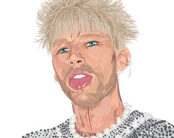 Album Poster _ MGK Print _ Wall Art Printing _ Custom Poster _ Wall ...