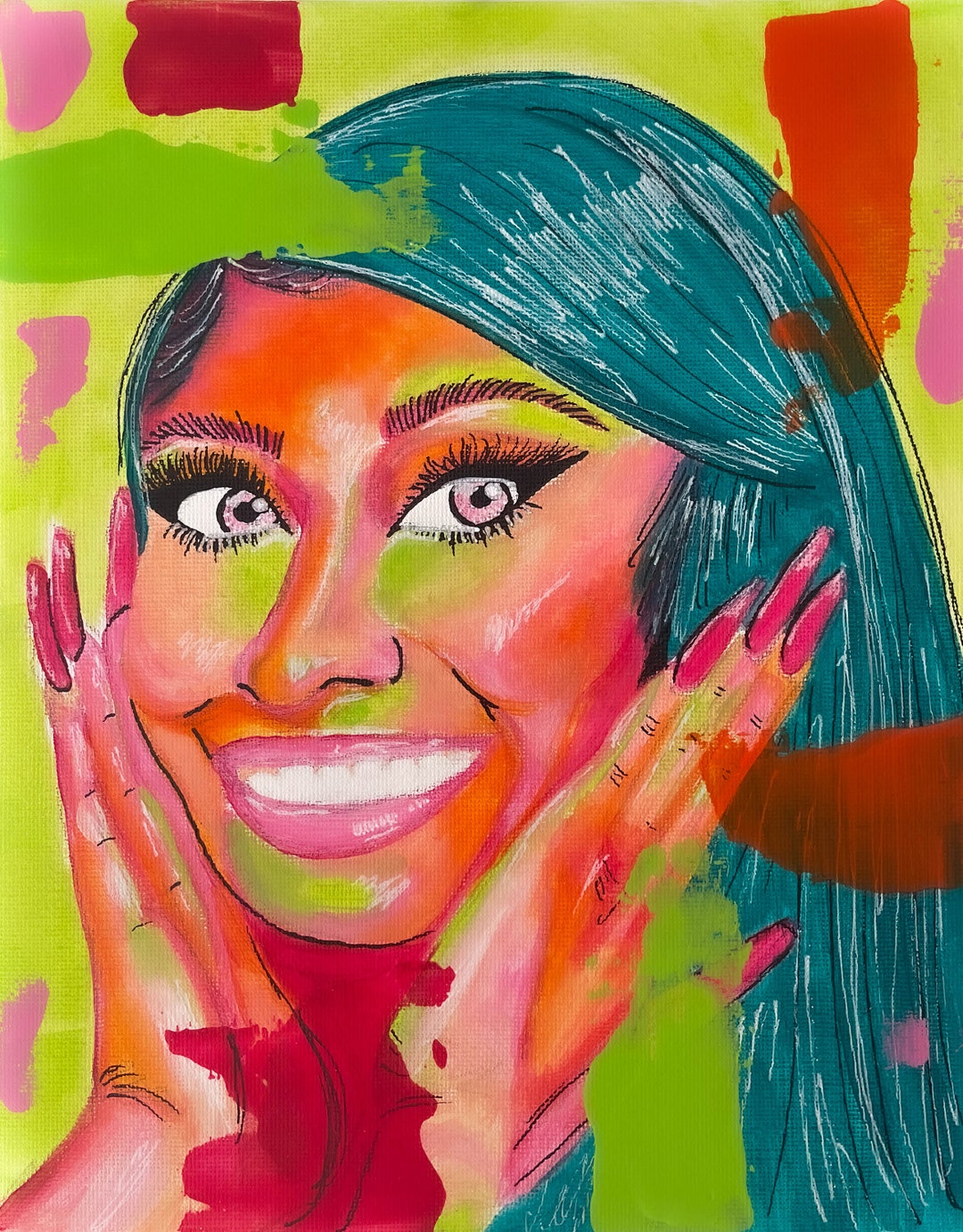 Nicki Minaj Print - Etsy